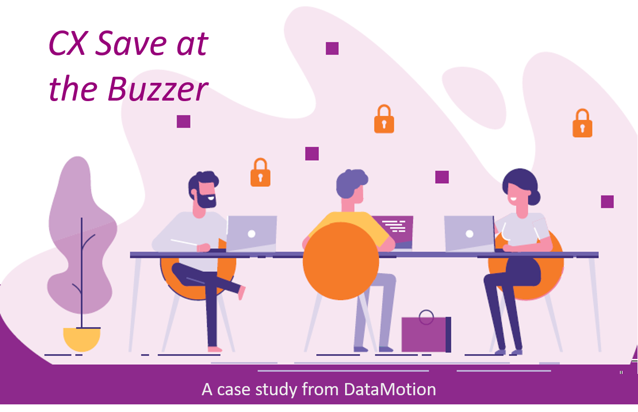 Secure Message Center Case Study - CX Save at the Buzzer | DataMotion